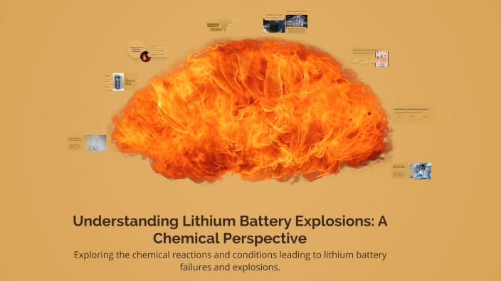 Understanding Lithium Battery Explosions: A Chemical Perspective by ...