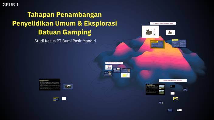 Tahapan Penambangan Penyelidikan Umum & Eksplorasi Batuan Gamping by ...