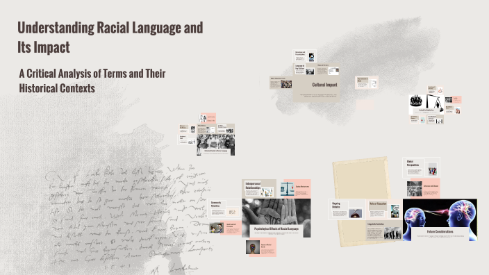 Understanding Racial Language and Its Impact by Jo Winter on Prezi