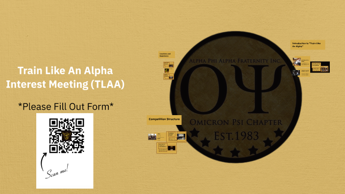 Train Like An Alpha by Jakori Johnson on Prezi