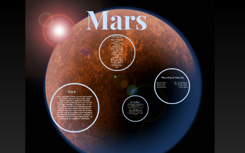 Mars er den fjerde planet i solsystemet talt fra solen og na by Karl ...