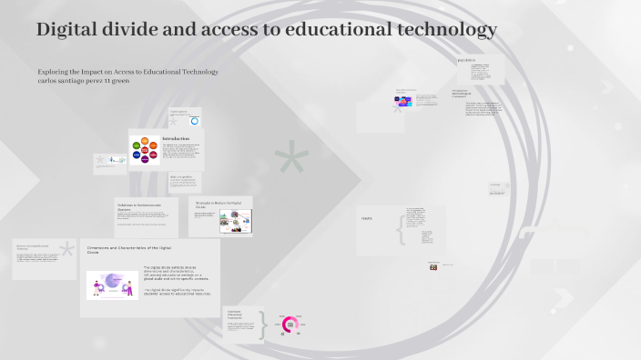Understanding the Digital Divide in Education by carlos perez on Prezi