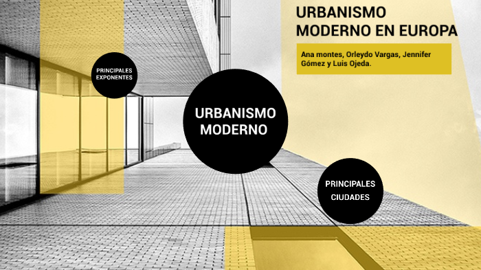 URBANISMO MODERNO by Jennifer Gomez M on Prezi