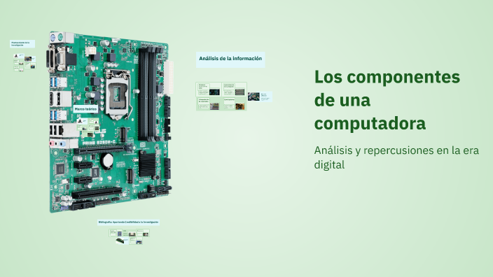 Los componentes de una computadora by Brisa Arcángeles Dionicio Leal on ...