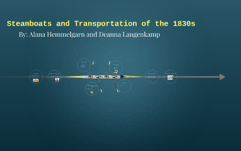 Steamboats and Transportation of the 1830s by Deanna Langenkamp on Prezi