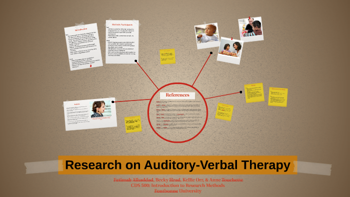 Research on Auditory-Verbal Therapy (AVT) by Kellie Orr on Prezi