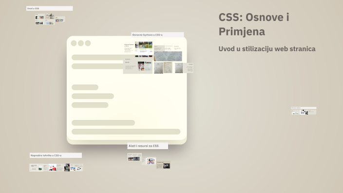 CSS: Osnove i Primjena by Franc Siladin on Prezi