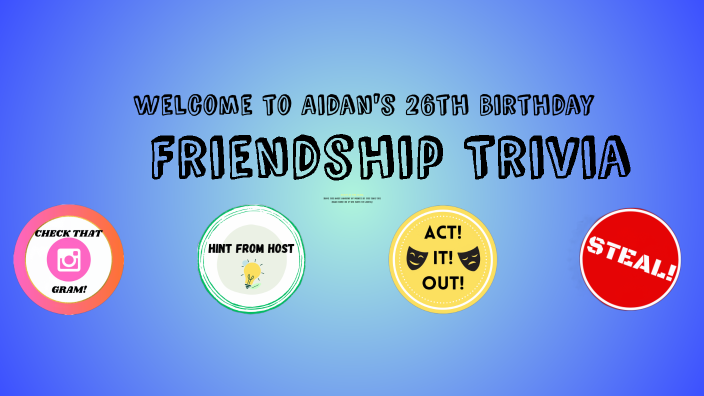 Friendship Trivia by Mari MacDonald on Prezi