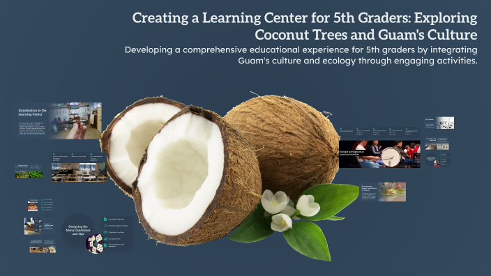 Creating a Learning Center for 5th Graders: Exploring Coconut Trees and ...