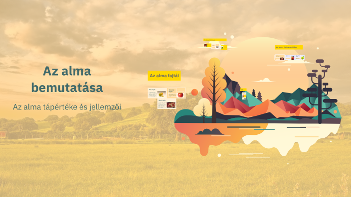 Az alma bemutatása by Hanna Elek on Prezi