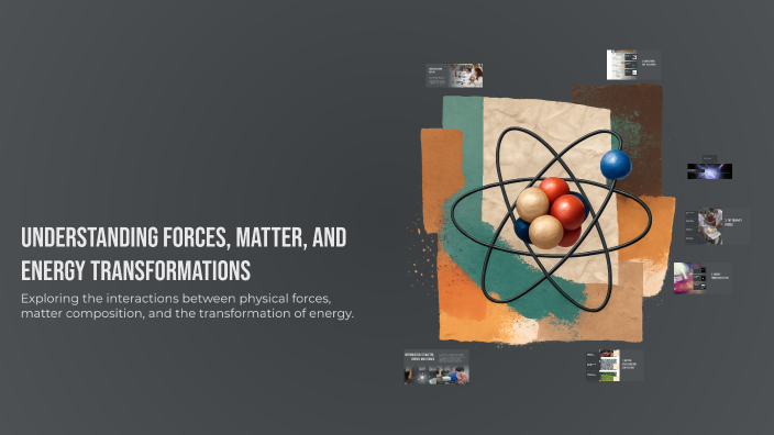 Understanding Forces, Matter, and Energy Transformations by Dominic ...