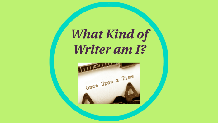 What Kind of Writer am I? by Amanda Clodfelter on Prezi