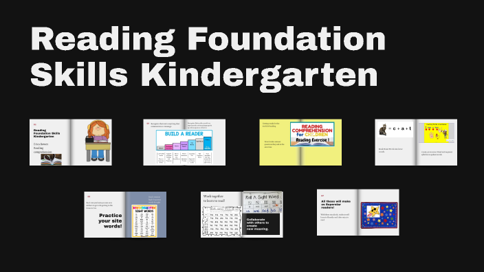 Reading Foundation Skills Kindergarten by Erica Bowen on Prezi