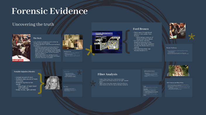 Forensic Evidence by Jeffrey Godsey on Prezi