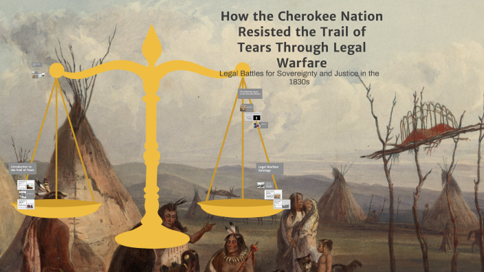 How the Cherokee Nation Resisted the Trail of Tears Through Legal ...