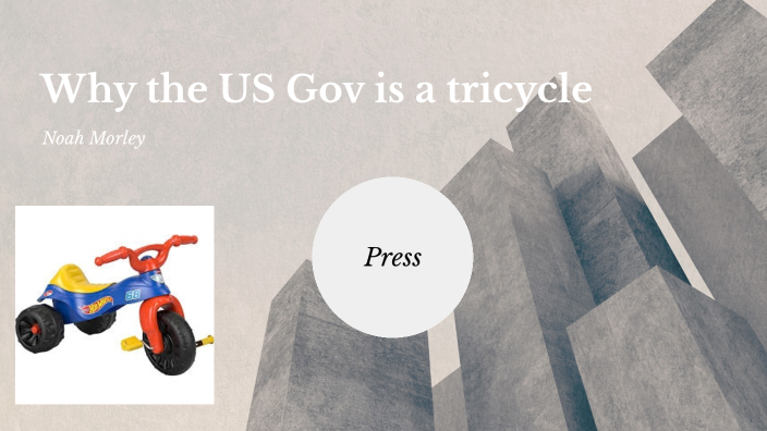 The US Government is a tricycle by Noah Morley on Prezi