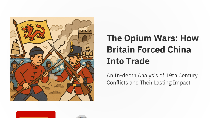 The Opium Wars: How Britain Forced China Into Trade by Kyle Monato on Prezi