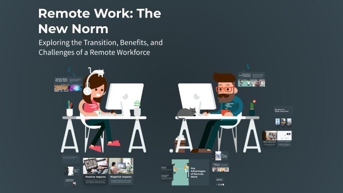 Remote Work: The New Norm by Shirley Andries on Prezi