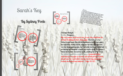 Sydney Poole's Independent Book Sarah's Key by Sydney Poole
