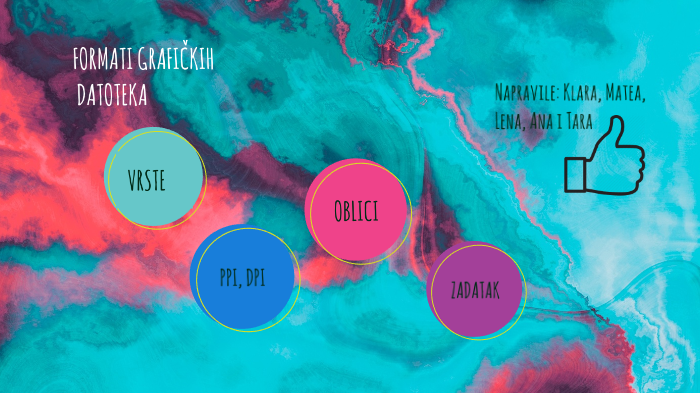 Formati grafičkih datoteka by Lena Dobre on Prezi