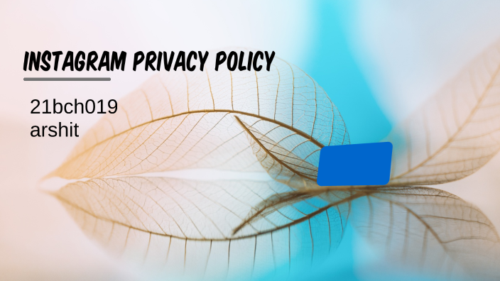instagram privacy policy by arshit gajera on Prezi