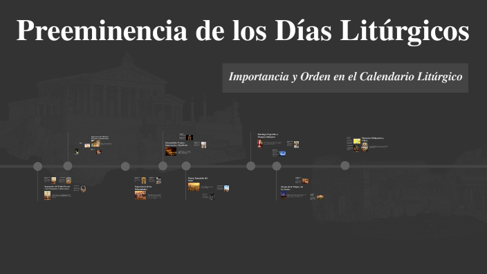 Preeminencia de los Días Litúrgicos by Alfredo Ramon Gonzalez Ayala on ...