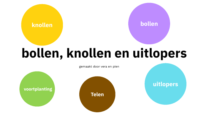 bollen, knollen en uitlopers by Vera Kok on Prezi