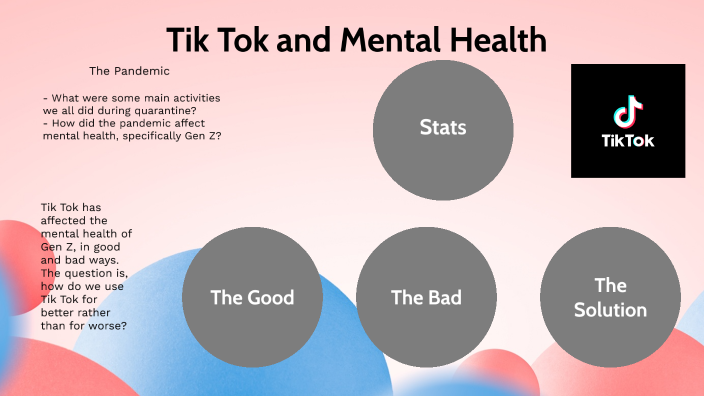Tik Tok and Mental Health by Marina Hernandez on Prezi