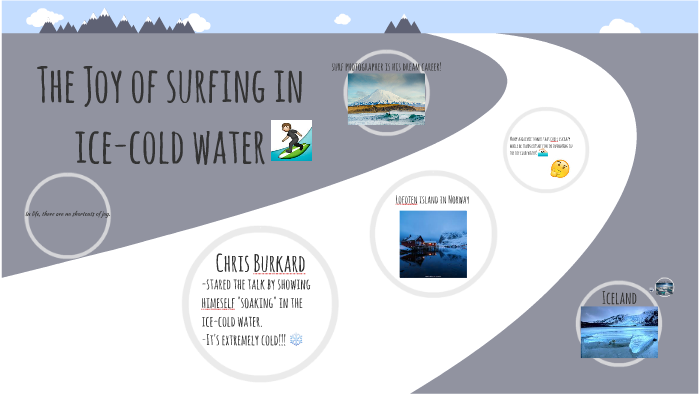 THE JOY OF SURFING IN ICE-COLD WATER by 卓瑩 余