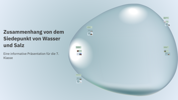 Zusammenhang von dem Siedepunkt von Wasser und Salz by Larissa Zehetner on Prezi