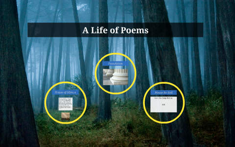 A Life of Poems by Jessica Hird on Prezi