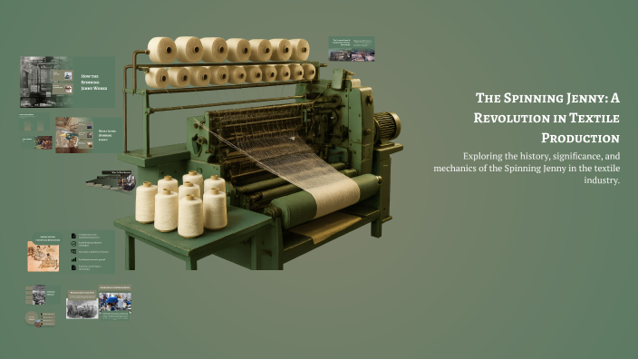 The Spinning Jenny: A Revolution in Textile Production by Gaser Live on ...