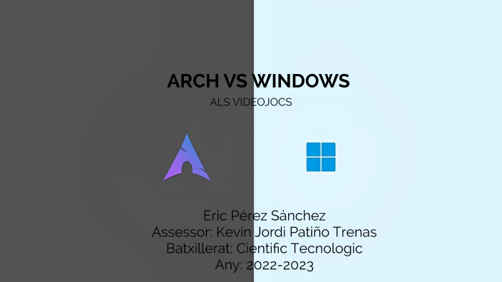 Arch vs Windows by Coier on Prezi
