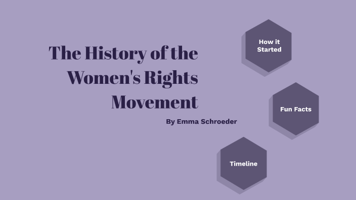 The History of the Women's Rights Movement by Emma Schroeder on Prezi