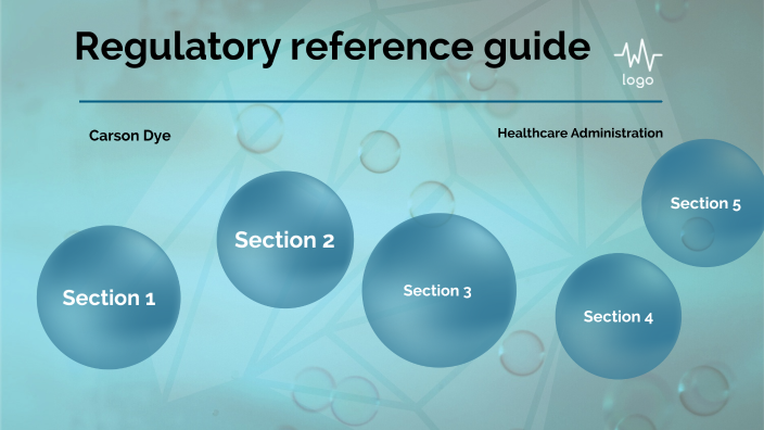 Regulatory reference guide by carson d on Prezi