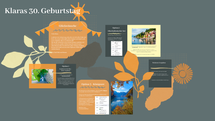 Klara's 30. Geburtstag by Hanna H on Prezi