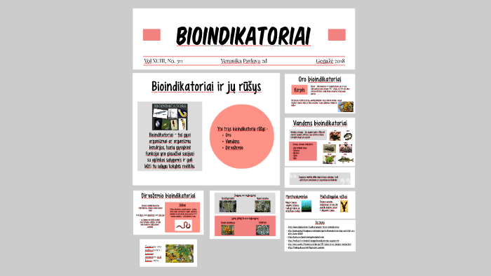 Bioindikatoriai. Veronika Pavlova 2d by Veronika Pavlova on Prezi