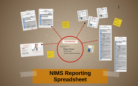 NIMS Reporting Spreadsheet by Chuck Chase on Prezi