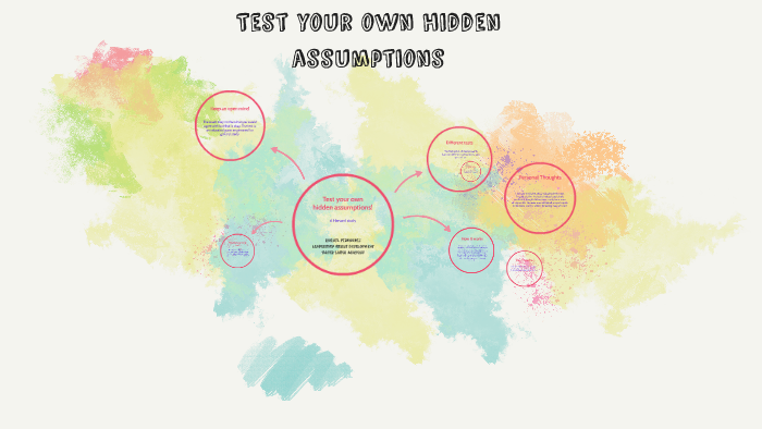 Test your own hidden assumptions! by Rachel Fernandez on Prezi