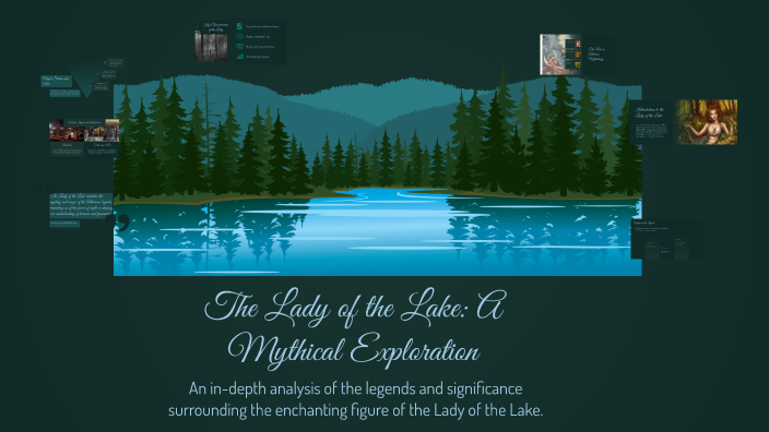 The Lady of the Lake: A Mythical Exploration by roya mehr ali zadeh on ...