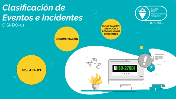 Clasificación de Eventos e Incidentes de SI by IFREM 2018 on Prezi