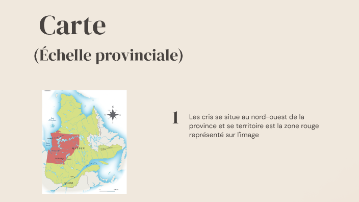 Le territoire des Cris by Florence Pelchat on Prezi