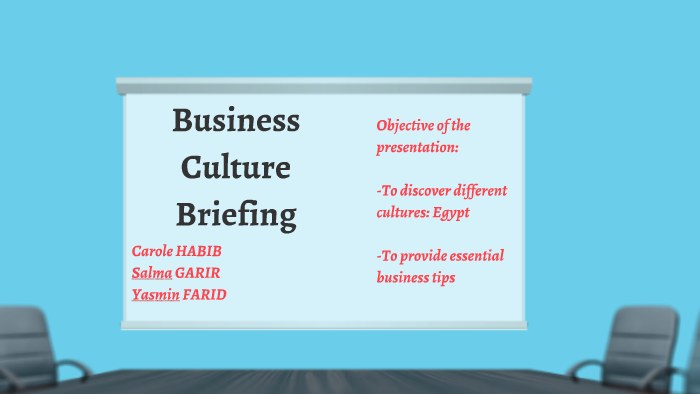 Business Culture Briefing by Yasmine FARID on Prezi