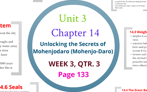Chapter 14, Unlocking the Secrets of Mohenjodaro by rich canacci on Prezi