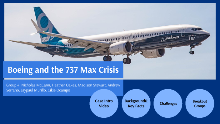 Team 4: Boeing and the 737 Max Crisis by Heather Oakes on Prezi