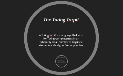 The Turing Tar-Pit by Sercan Turkmen on Prezi