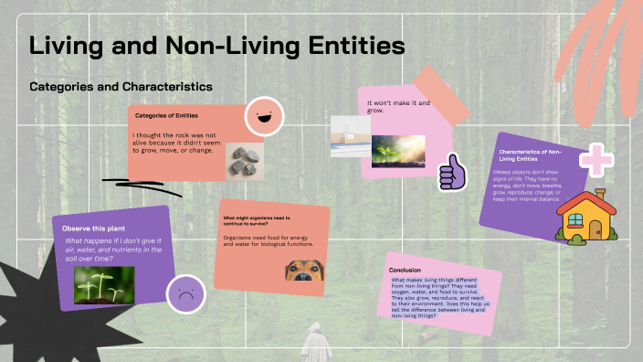Living and Non-Living Entities by Y. A.N on Prezi