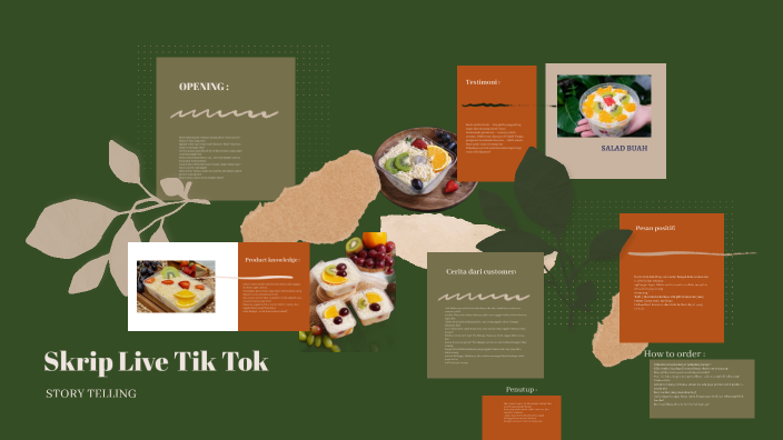 Skrip Live Tik Tok by Tiara Ningrum S on Prezi