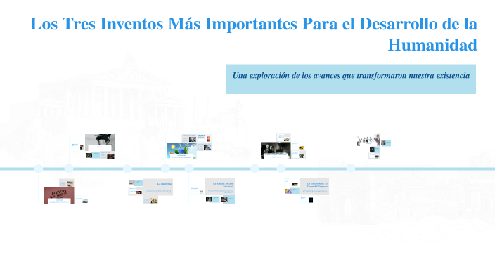 Los Tres Inventos Más Importantes Para el Desarrollo de la Humanidad by ...