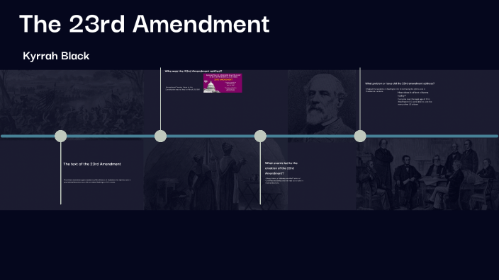 The 23rd Amendment(kyrrah black) by Monroe Manur on Prezi